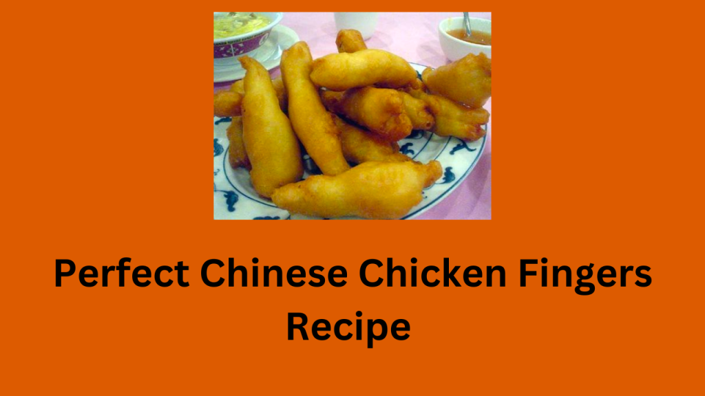 Perfect Chinese Chicken Fingers Recipe - McDonald’s